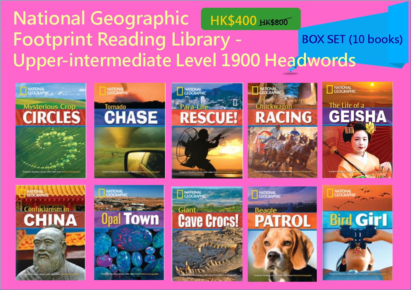 National Geographic Footprint Reading Library - Upper-intermediate ...
