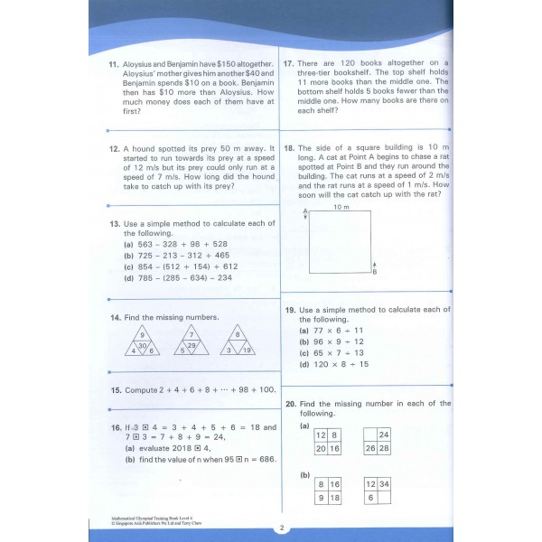 Level 4 Math Olympiad Training Book